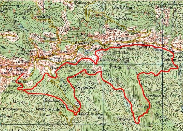 Rutas de senderismo en el Concejo de Mieres (Asturias)