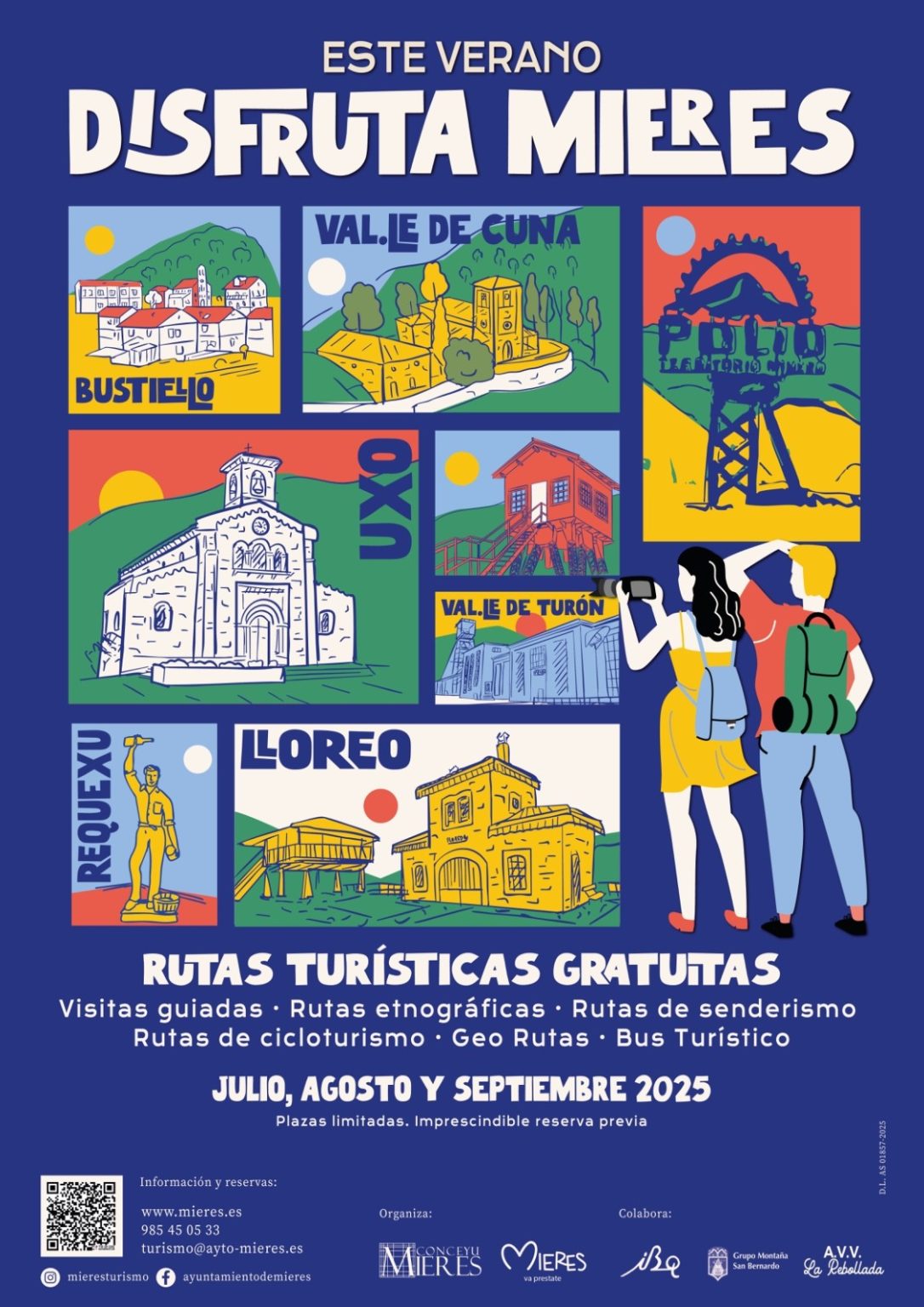 Rutas Turísticas 2025: "Visita guiada por Mieres del Camín" (2AGO ...